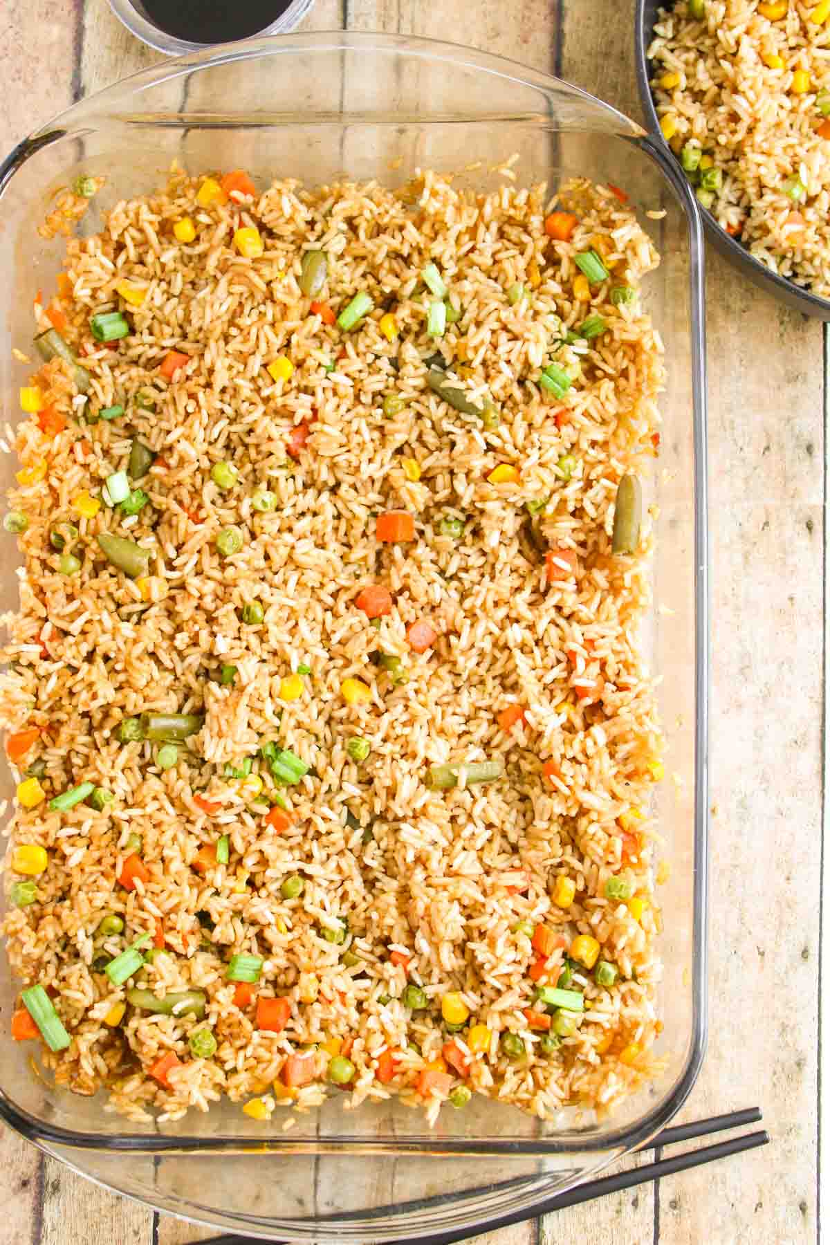 Oven Baked Fried Rice Recipe - My Reliable Recipes