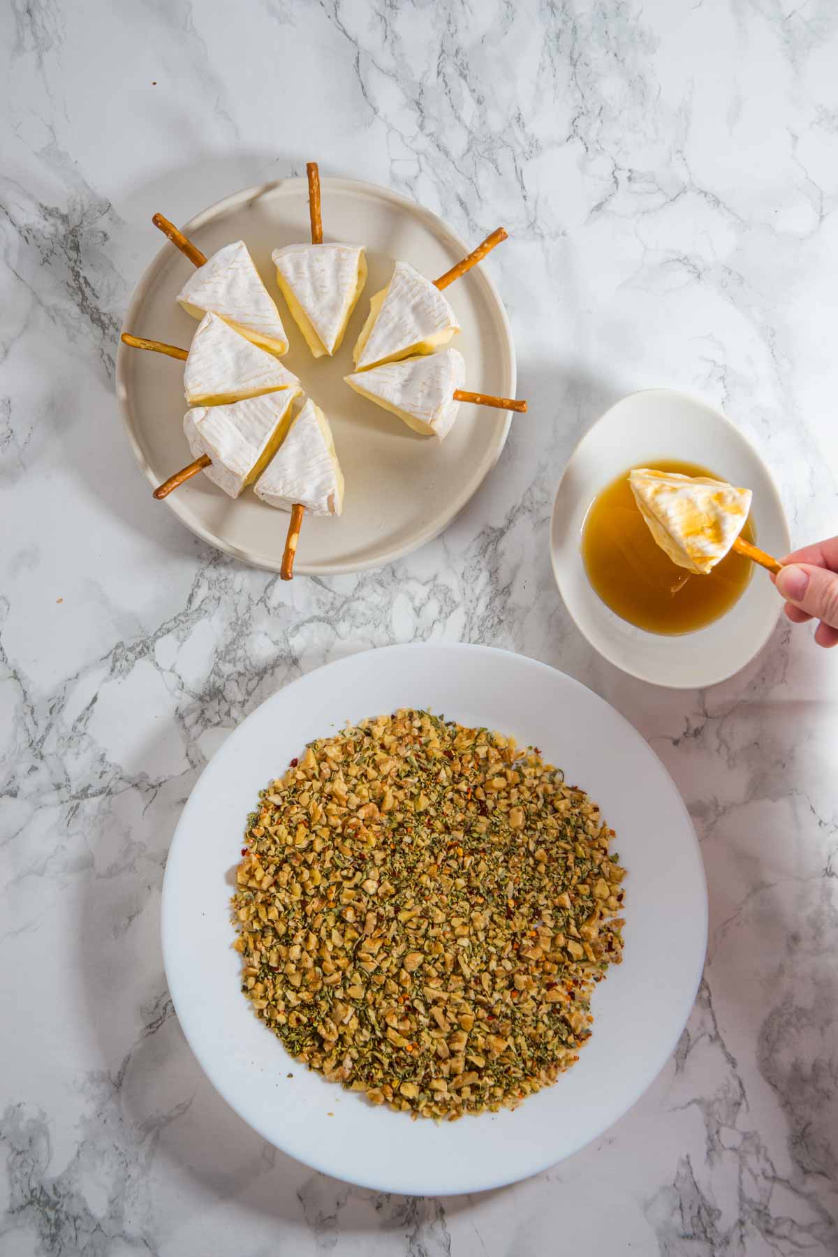Christmas Cheese Trees (Easy Appetizer)