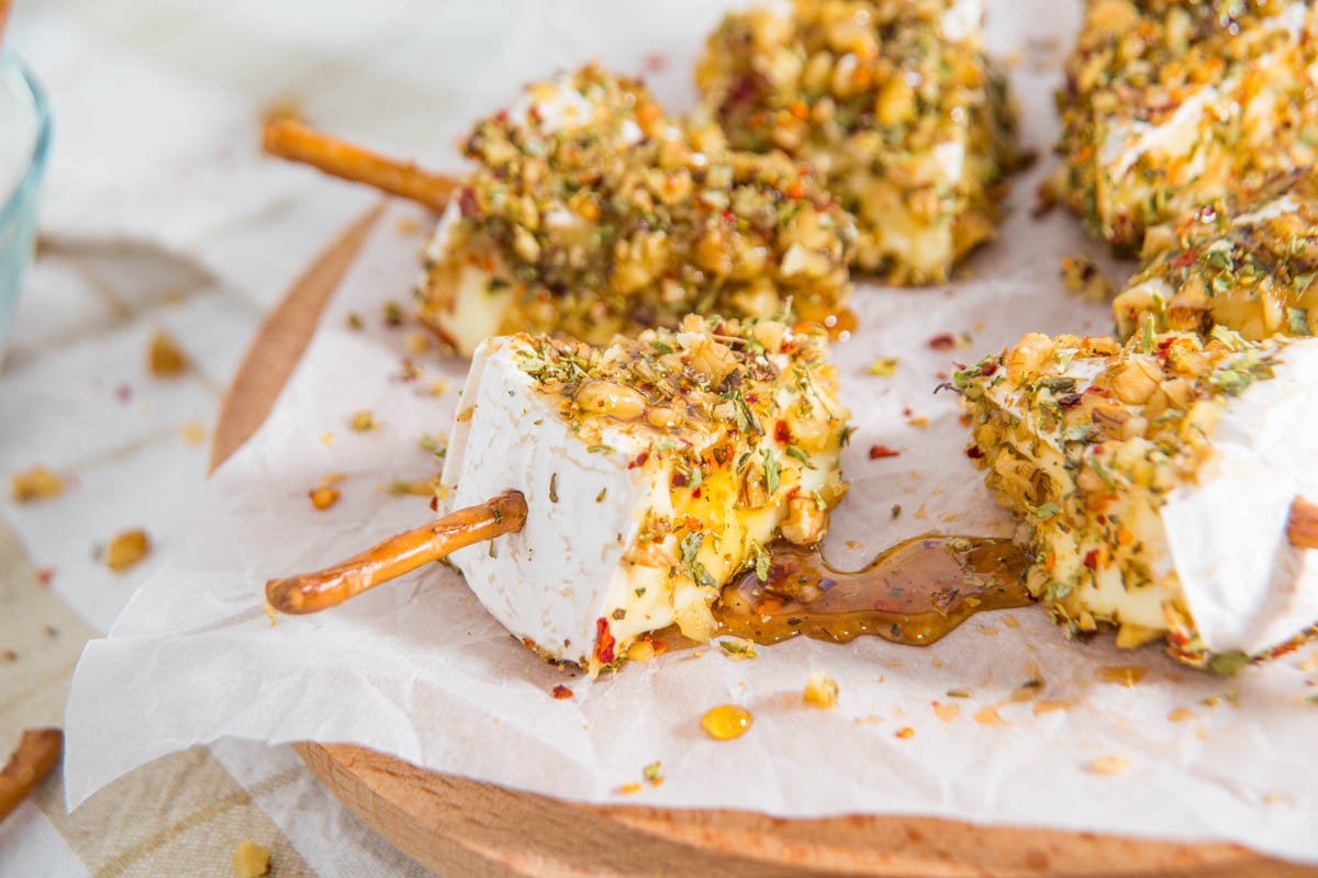 Christmas Cheese Trees (Easy Appetizer)