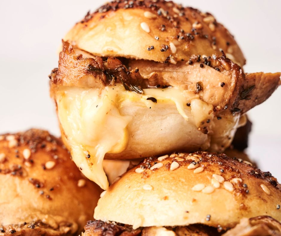 Turkey Sliders Recipe with Cheese