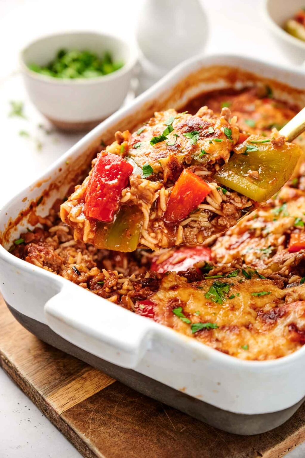 Easy Stuffed Pepper Casserole Recipe