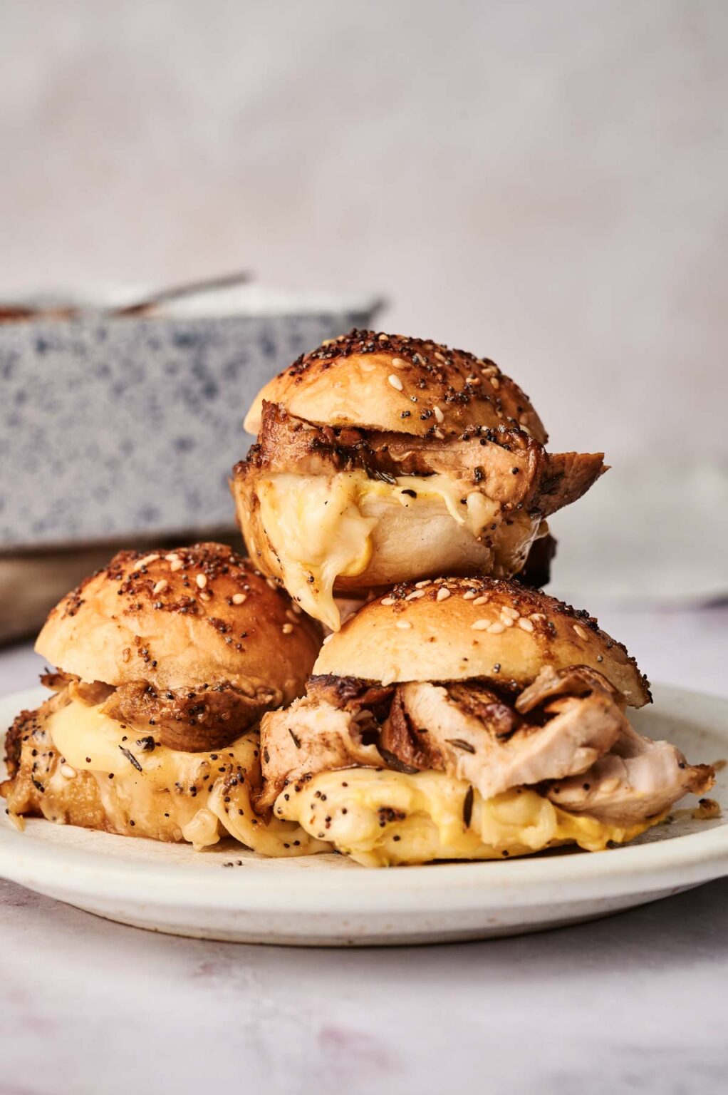 Turkey Sliders Recipe with Cheese