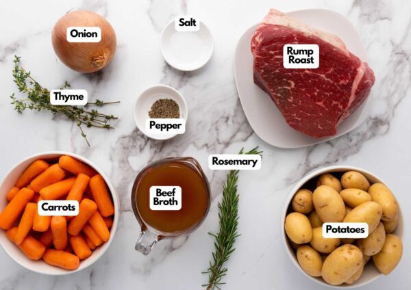 Slow Cooker Rump Roast - My Reliable Recipes