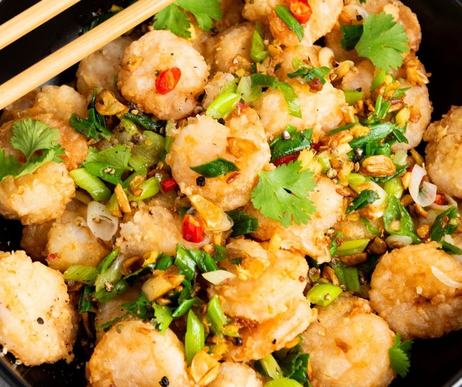 Chinese Salt and Pepper Shrimp Recipe - My Reliable Recipes
