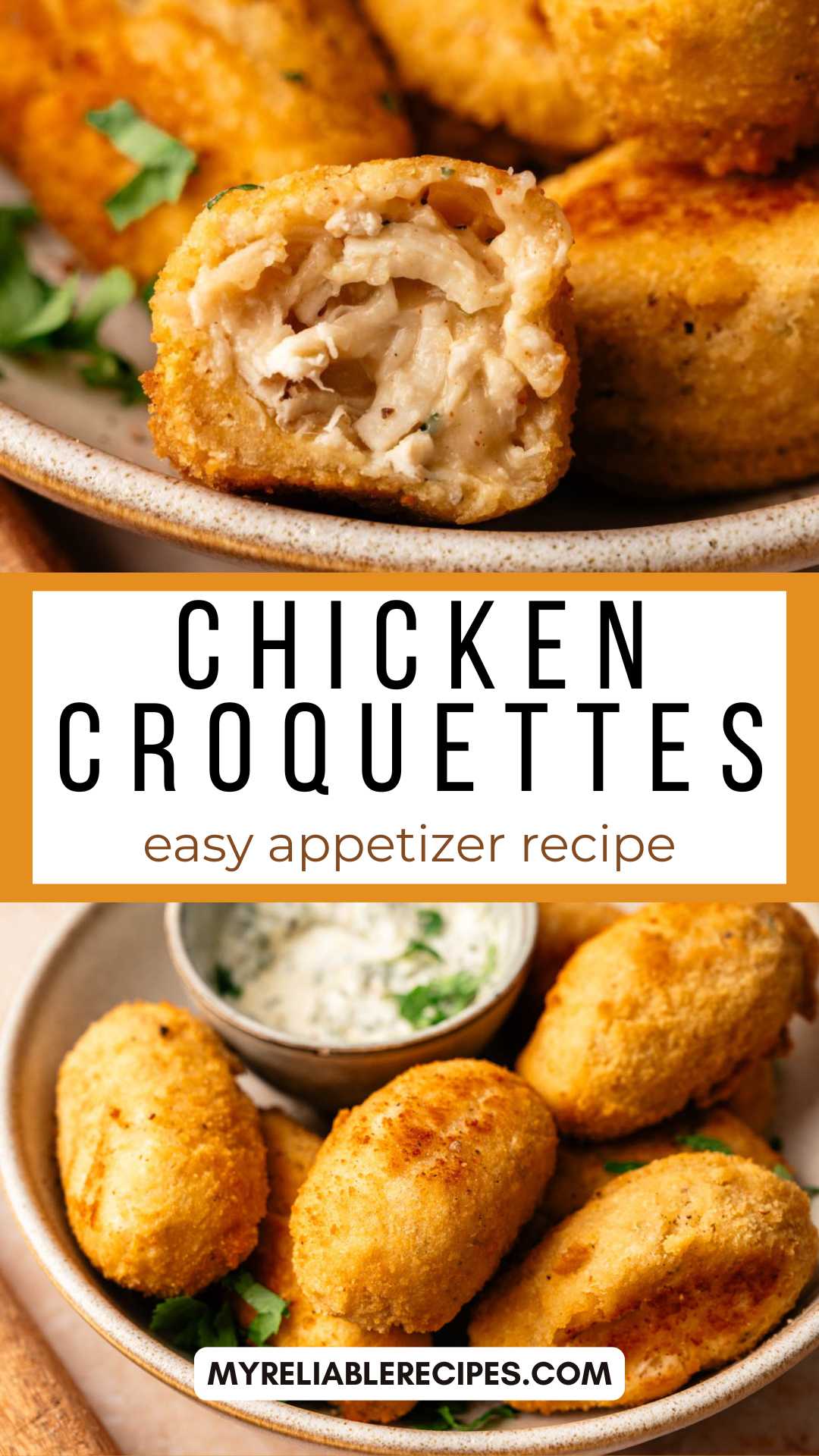 Crispy Chicken Croquettes Recipe - My Reliable Recipes